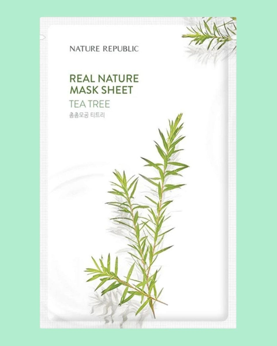 Real Nature Tea Tree Mask Sheet
